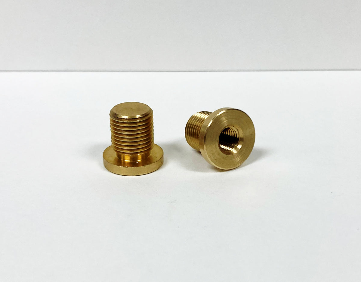 SHADE REST BUSHING-Lamp Parts-1/4-27 to 1/8 IPS Solid Brass (1-PC ...