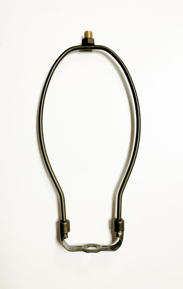 Tiffany Style Lamp HARPS-4 Sizes, Heavy Duty Saddle, Bronze Finish (1 ...