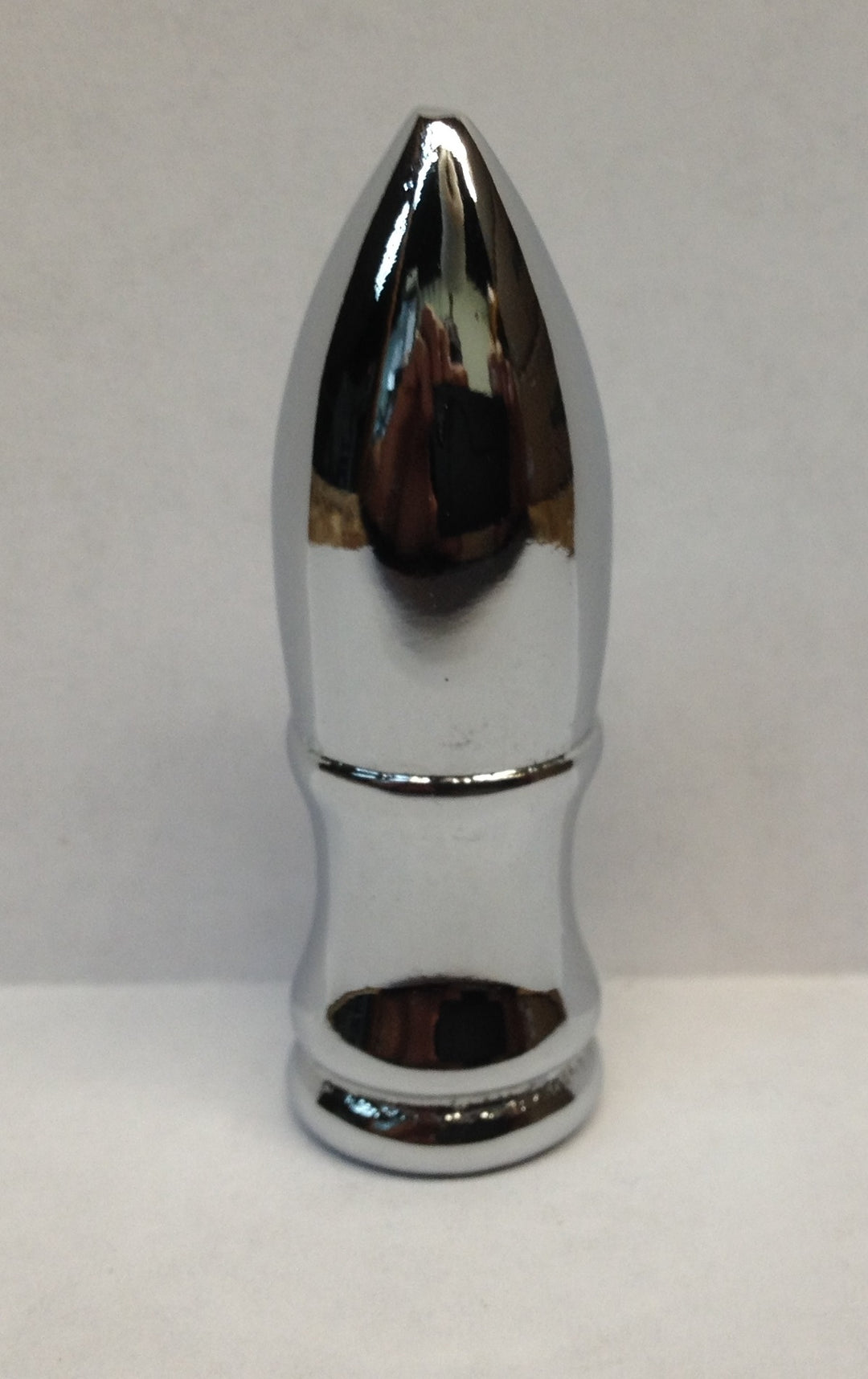 BULLET Machined Metal Lamp Finial-Chrome Finish – Lamp Finial Designs